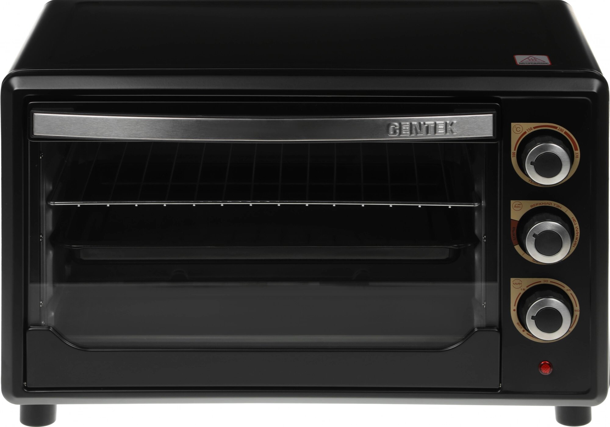Мини-печь Centek CT-1530-36 черный PROMO