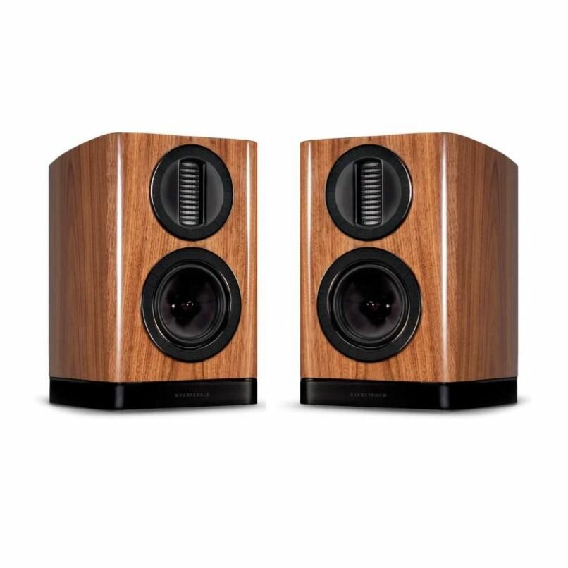 Wharfedale Акустическая система Aura 1 HI-GLOSS WALNUT, 100 Вт, коричневый
