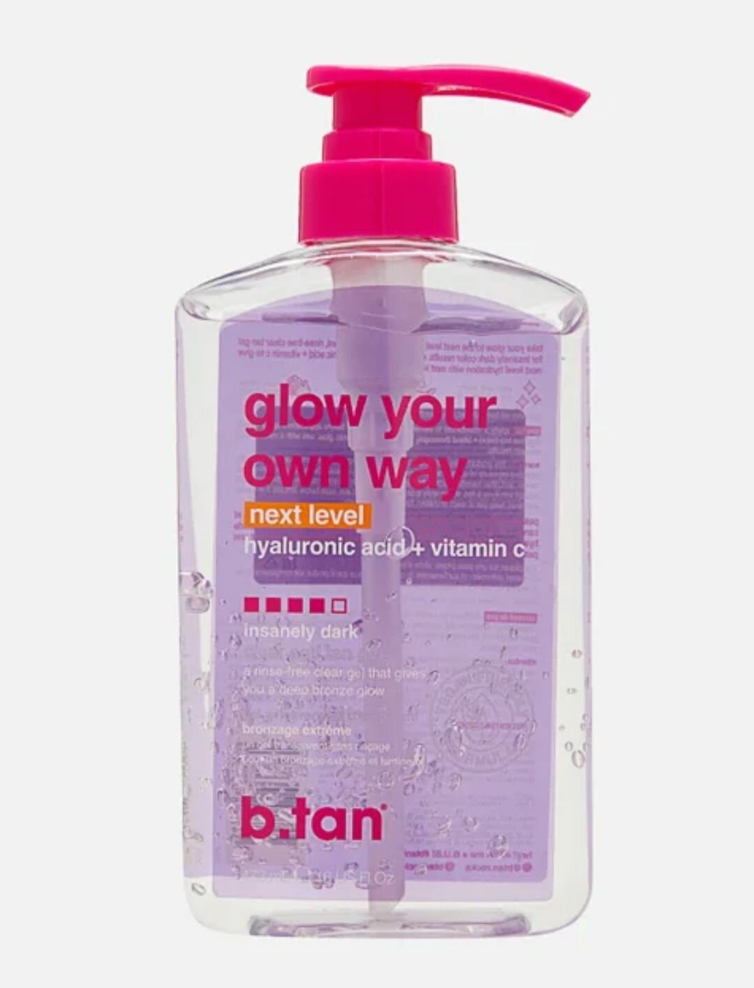 Гель-автозагар для тела B.TAN glow your own way next level