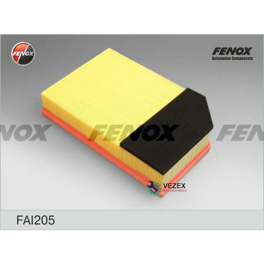 FENOX FAI205 фильтр воздушный!\ Volvo XC90 2.5T/2.4D 02>