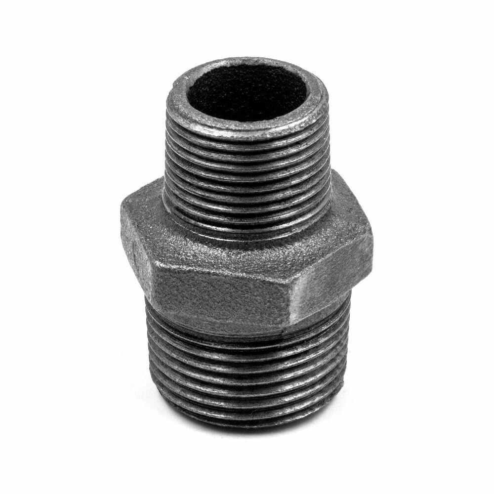 Ниппель переходной чугун Ду 25х15 (1"х1/2") НР