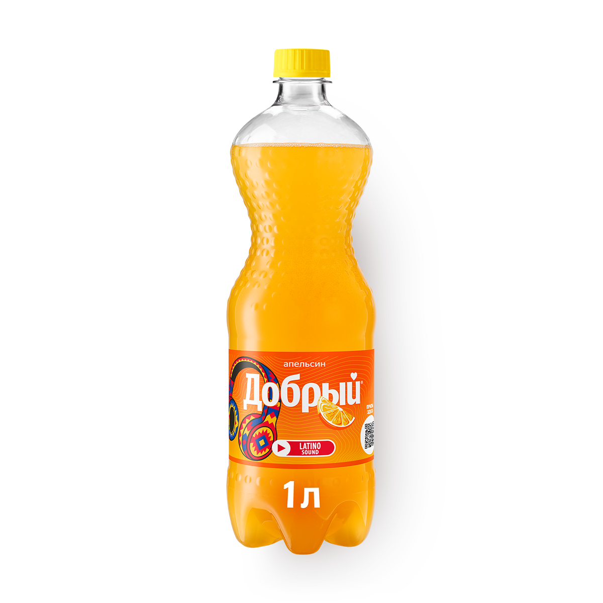 Напиток Добрый "Апельсин", газированный, 1 л, пластиковая бутылка