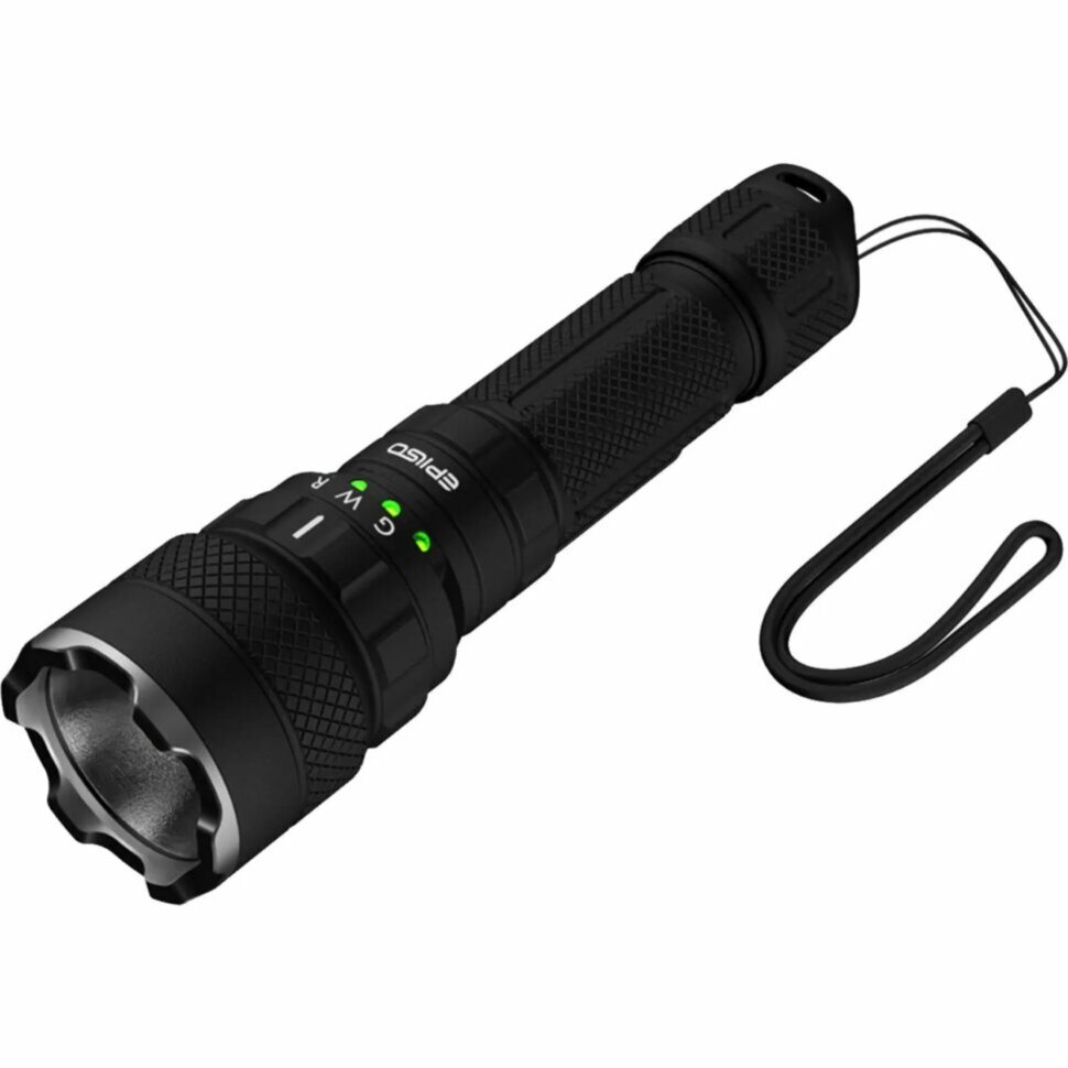 Фонарь EPILSO EPF-245 (карманный, Luminus SST40 10W+2CREE XPE, аккум 18650), 2491169