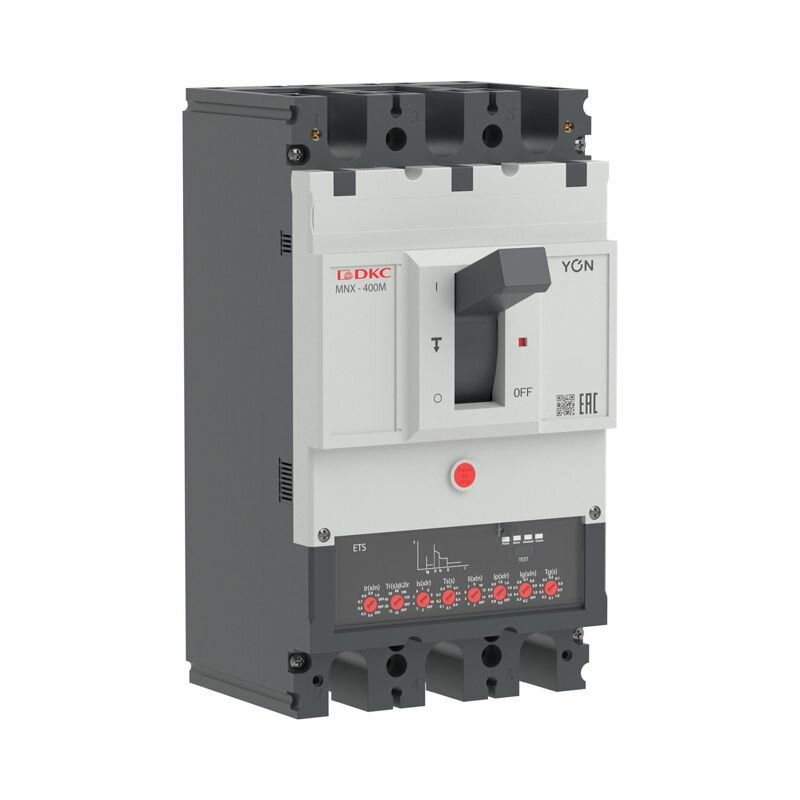 Выключатель автоматический 3P 400А 100кА pro MNX400M при AC415V расцепитель ETS YON MNX400M3PETS0400