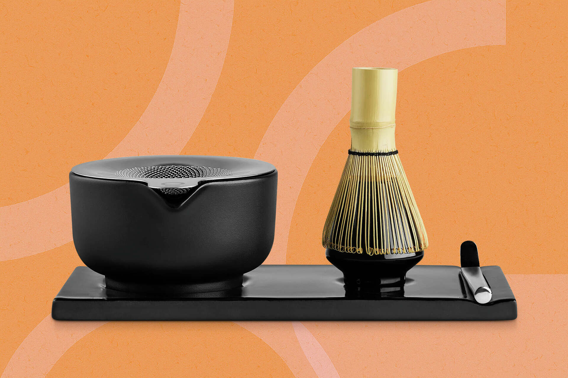 FELLOW Набор для приготовления матчи Matcha Set, 6 предметов - MATTE BLACK