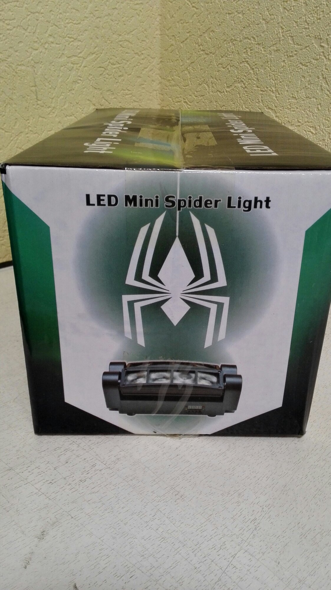 Диско-эффект 2в1 LED Mini Spider + Laser RG — фото 1