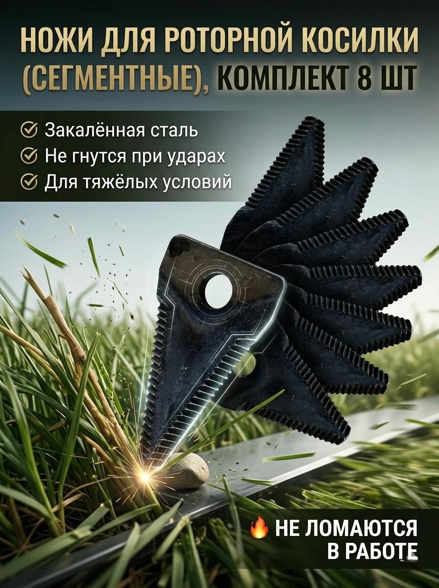 Ножи для роторной косилки