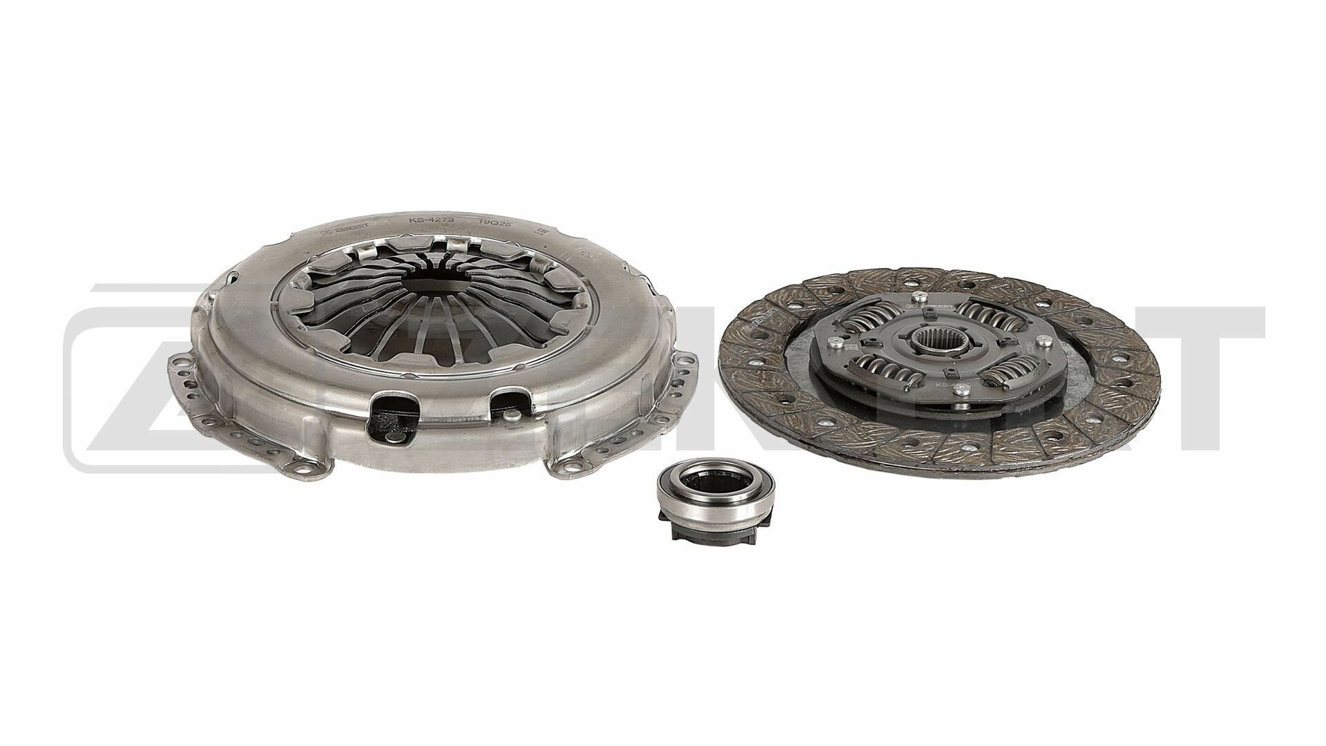 Комплект сцепления для Skoda Octavia (с 2004 г), Rapid (с 2012 г), Volkswagen Golf V-VI (с 2003 г), Audi A2 (с 2000 г) с подшипником арт ks-4273