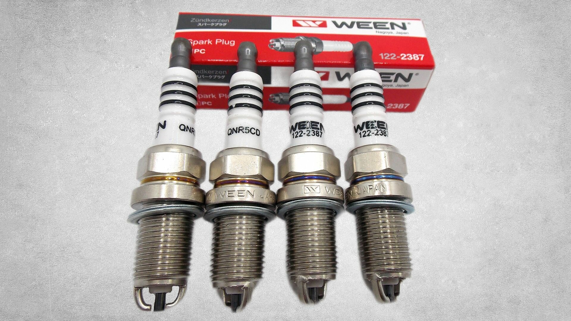 Комплект свечей зажигания 2-х электродная CHEVROLET, CITROEN, DAEWOO, FIAT, NISSAN, OPEL, PE WEEN 122-2387