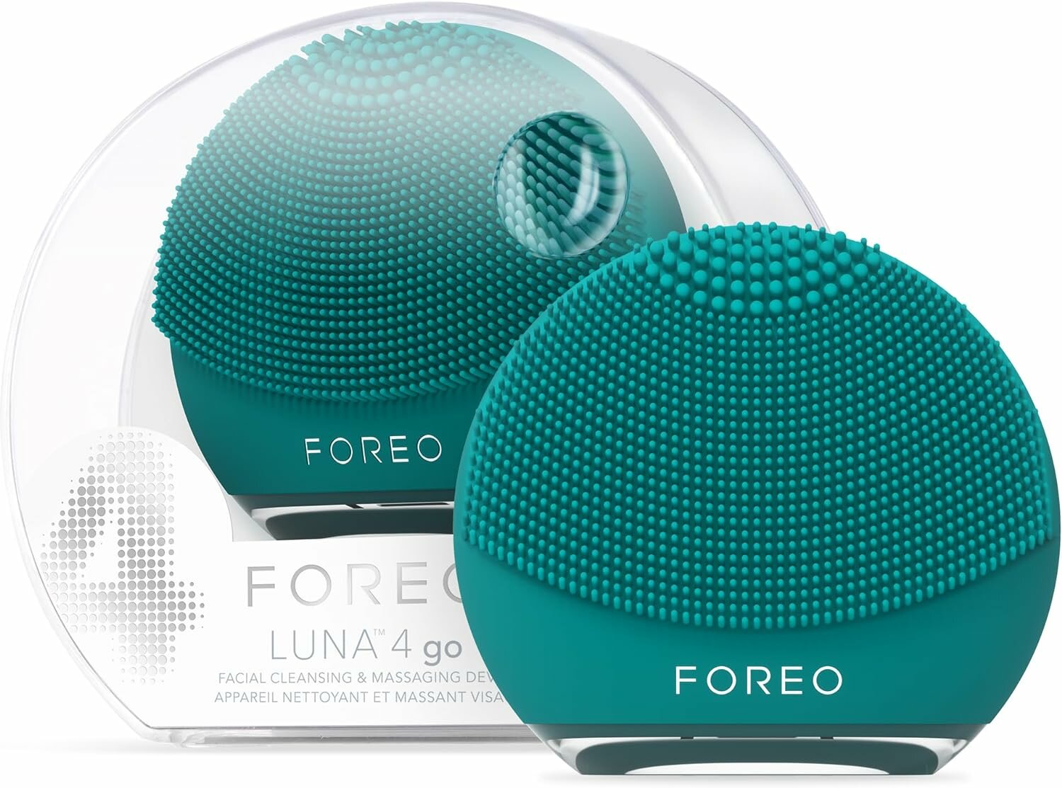 FOREO LUNA 4 go Электрическая щетка для лица Dark green