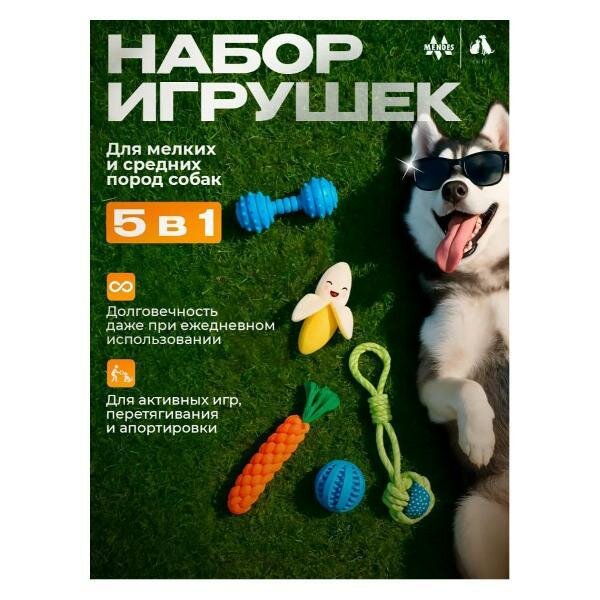 Игрушка для животных Mendes набор, 5 шт.