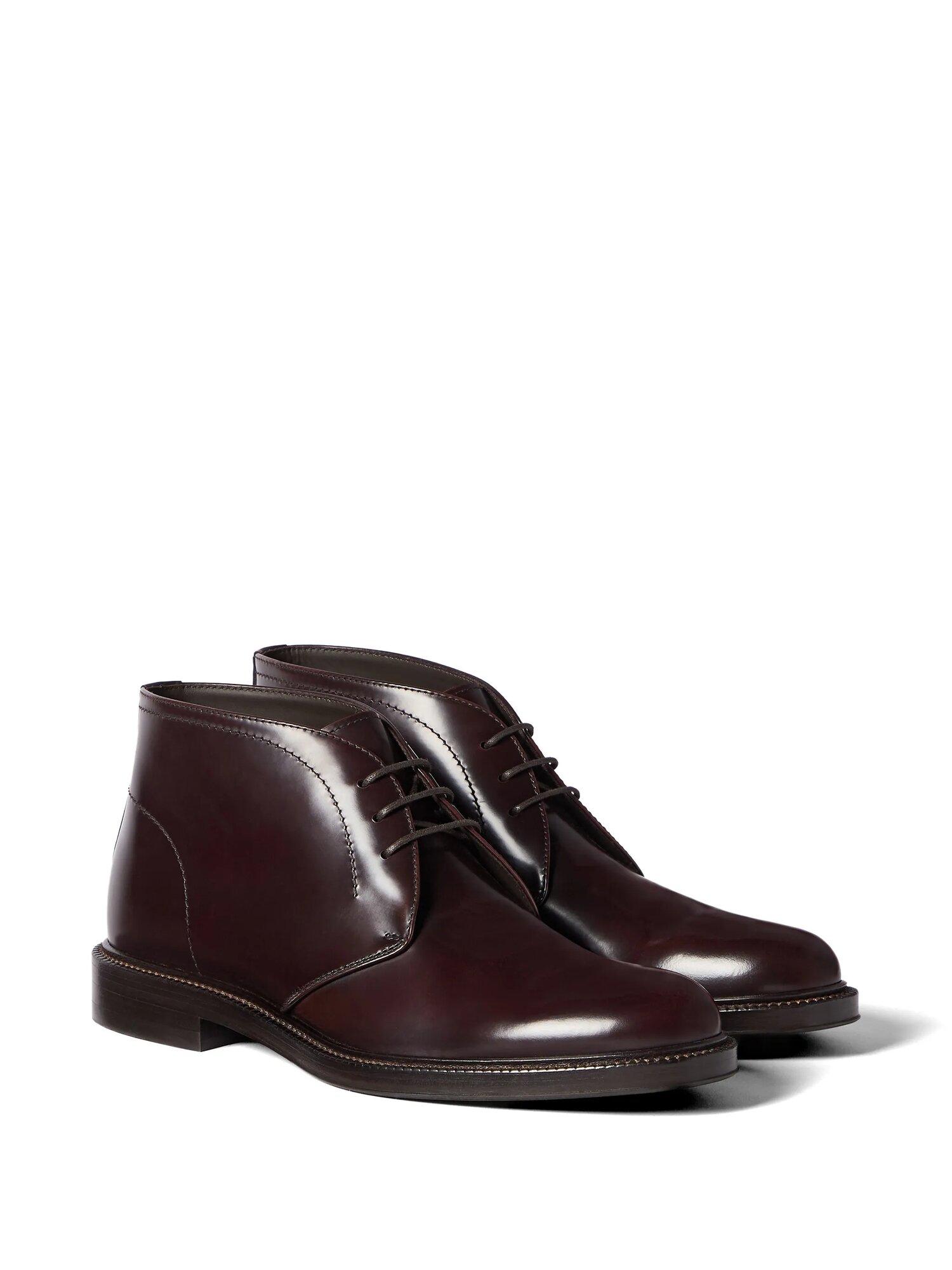 Ботинки Polished-calfskin chukka boots