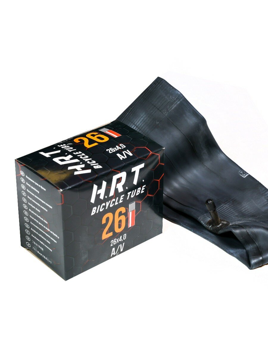 Камера 26 авто ниппель 00-010033 широкая для FAT BIKE 4.0 (100-559) H.R.T.