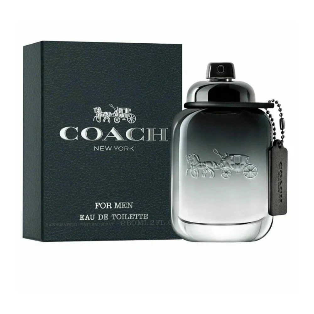 Coach for Men мужская туалетная вода 60 мл, древесные, фужерные