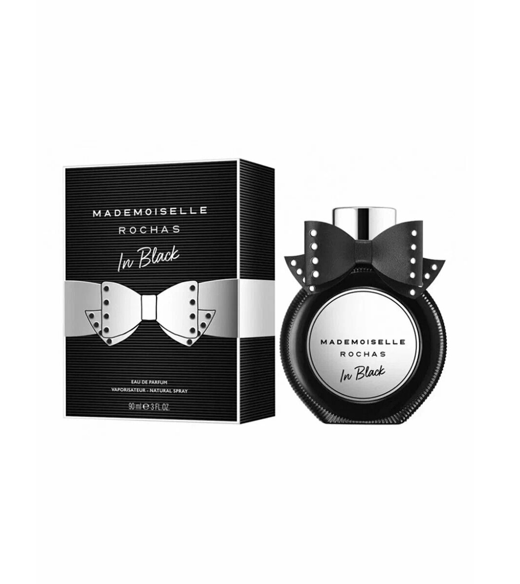 Rochas Mademoiselle In Black 90 мл парфюмерная вода женская, восточные, цветочные, кожаные