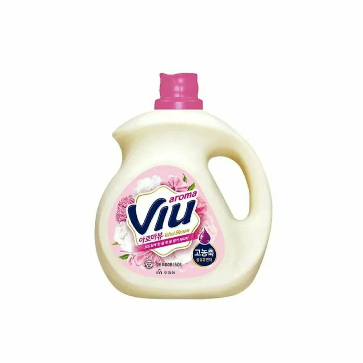 Кондиционер-ополаскиватель Mukunghwa для белья и одежды Aroma Viu, Бархатный букет, суперконцентрат, 5 л
