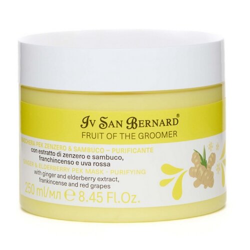 Iv San Bernard Fruit of the Groomer Ginger & Elderbery Mask / Маска Ив Сан Бернард с Противовоспалительным эффектом Восстанавливающая фас. 250 мл