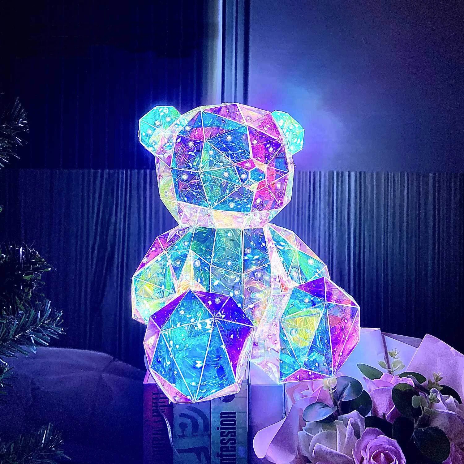 SINOHAMM Романтическая LED лампа-медведь