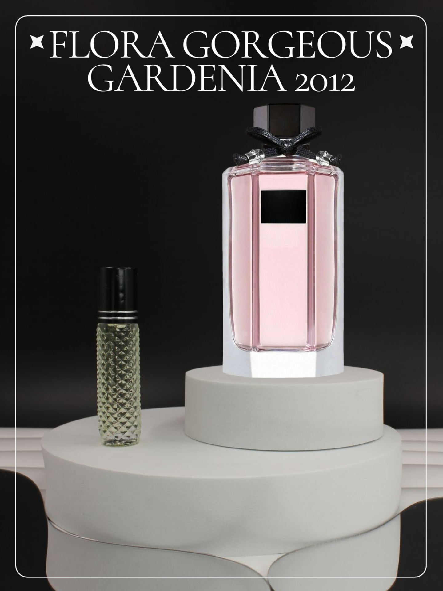 Perfum Secrets; Духи масляные Flora Gorgeous Gardenia 2012; Флора Гардения роллер 8 мл
