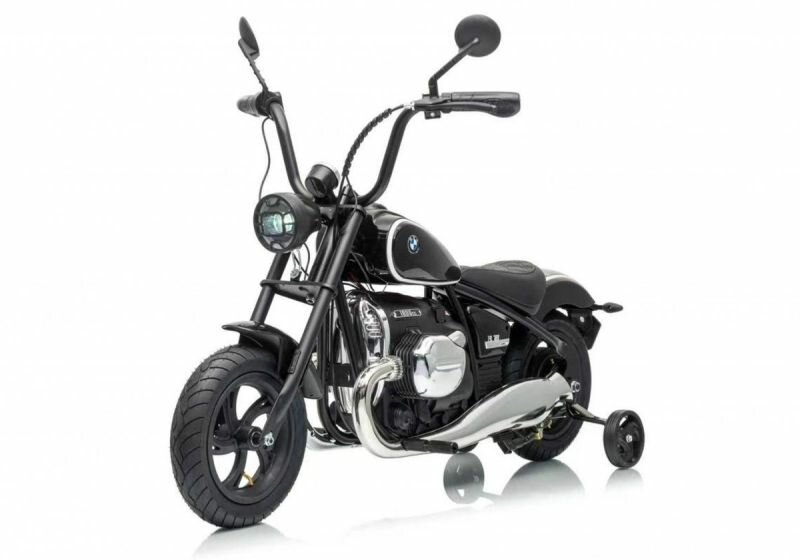 Другие электромобили Rivertoys Детский электромотоцикл BMW R18 (A777AA-NEW) черный