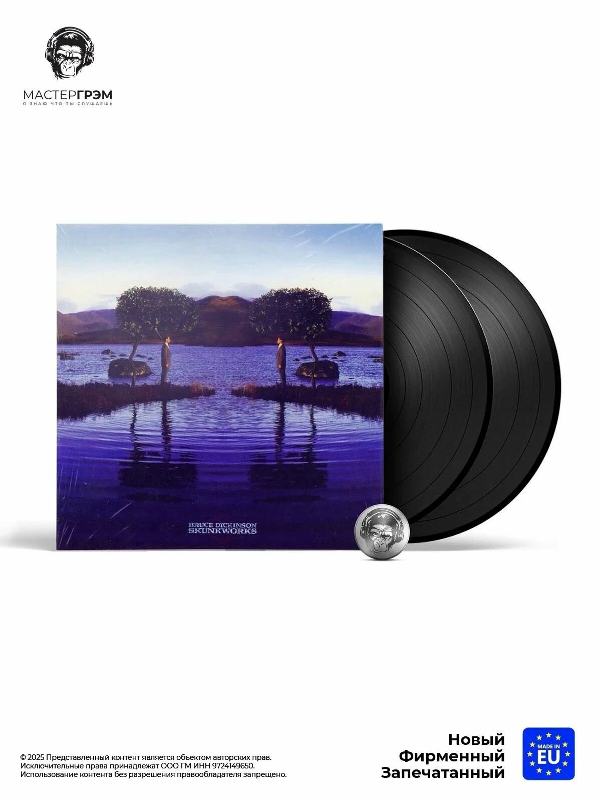 Виниловая пластинка Bruce Dickinson - Skunkworks (2LP) 2017