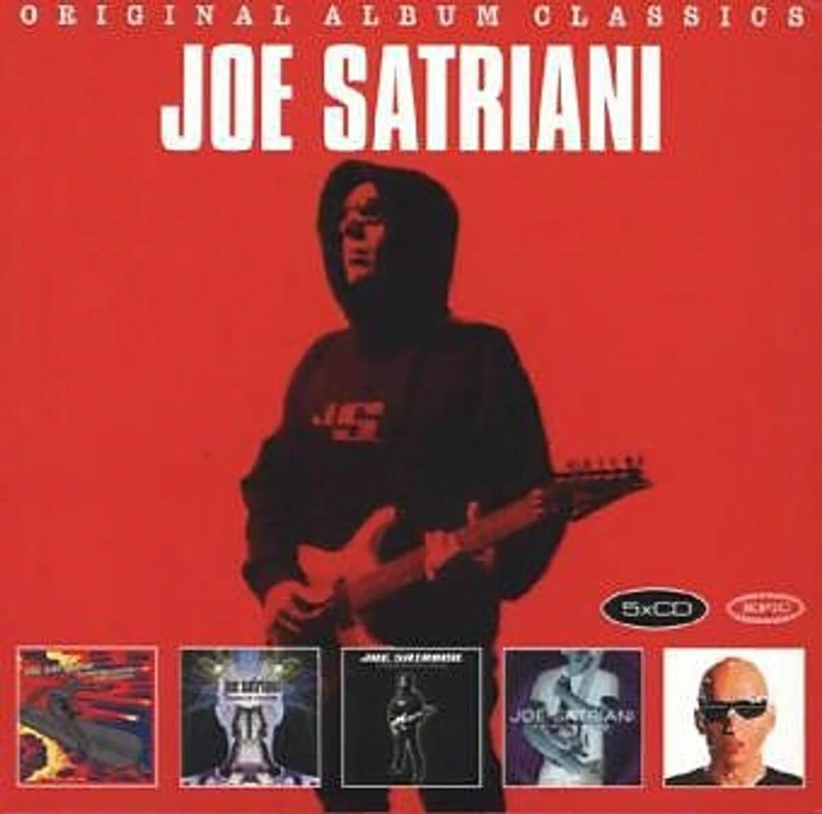 CD диск Joe Satriani - Original Album Classics (5CD) 2013, Papersleeves In Case