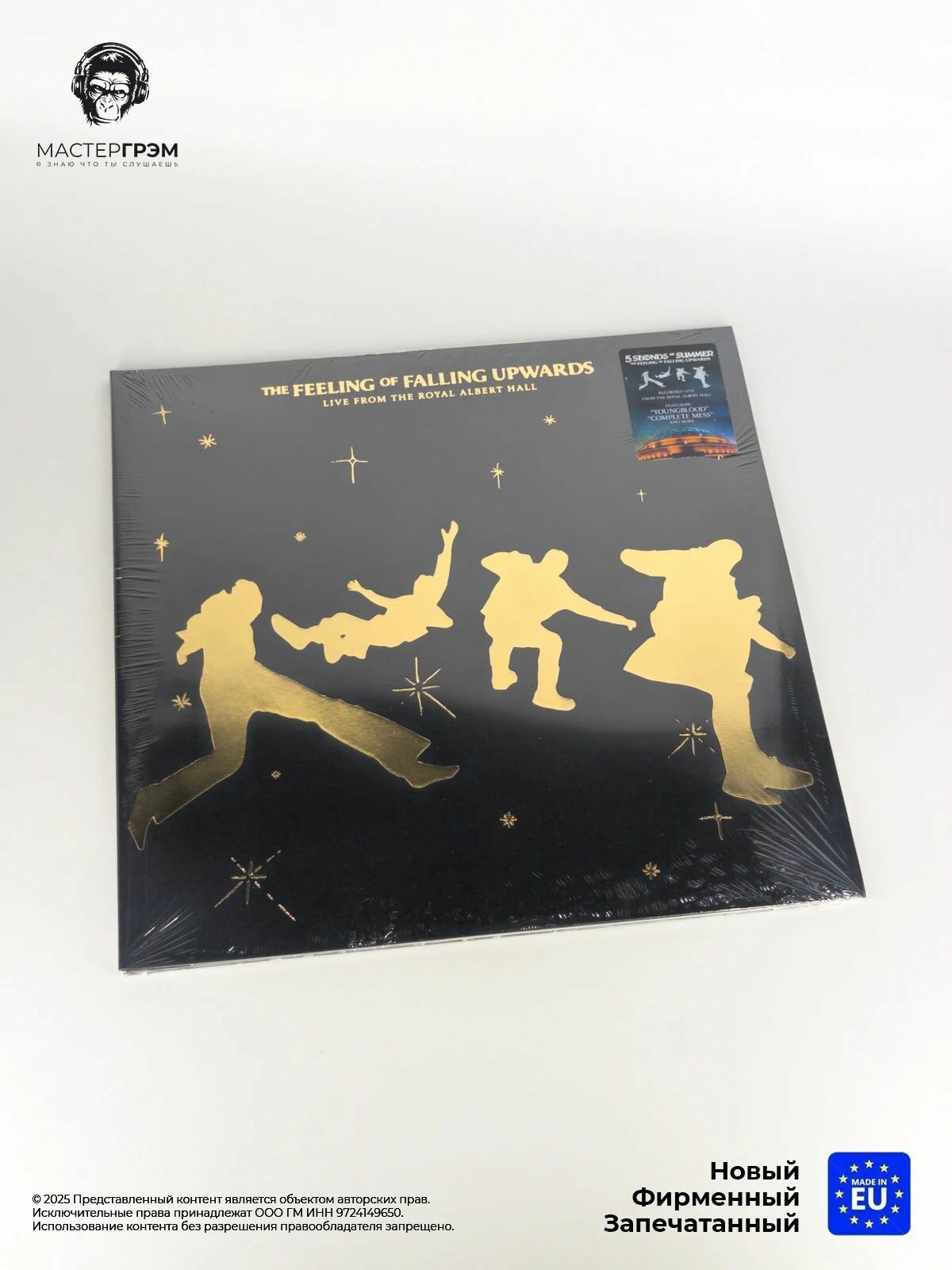 Виниловая пластинка 5 Seconds Of Summer - The Feeling Of Falling Upwards (2LP) 2023