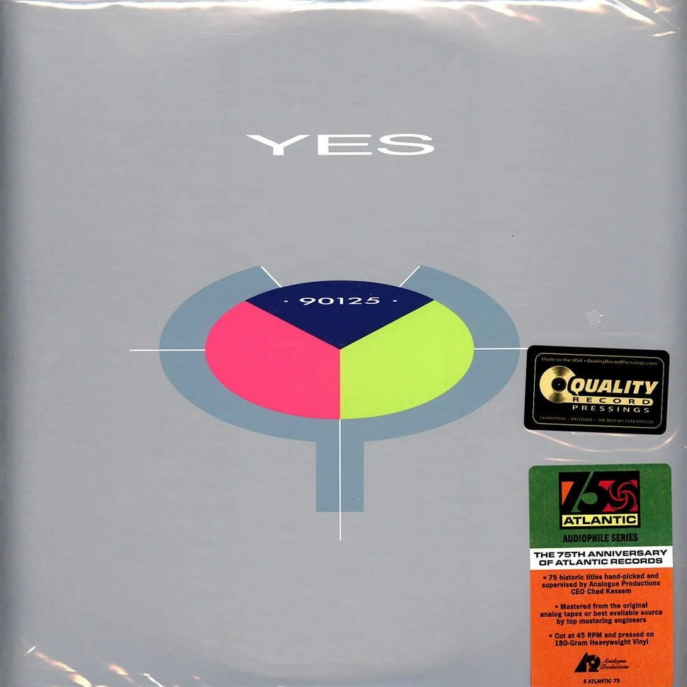 Yes - 90125 - USA, 45 RPM, Numbered 2LP - новая виниловая пластинка