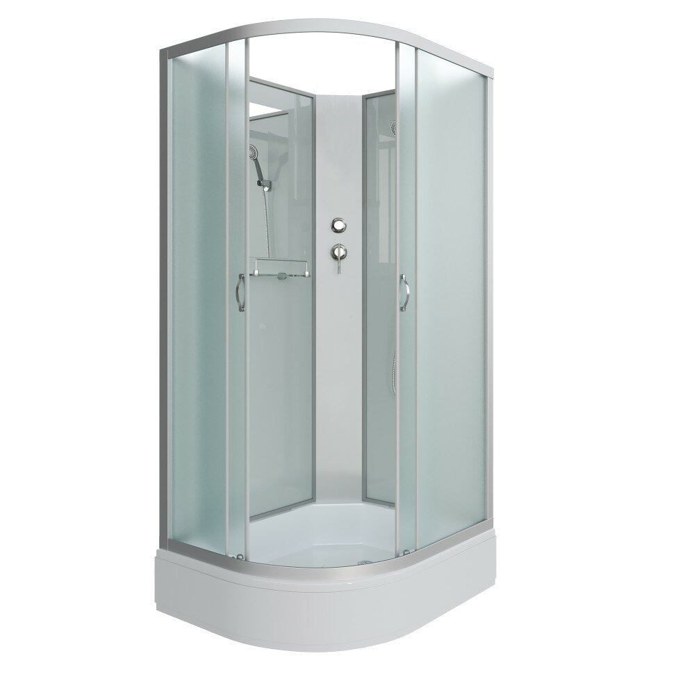 Душевая кабина Niagara Classic NG-33194-14RBK (110х90х200) средний поддон(26см), стекло матовое,4 места