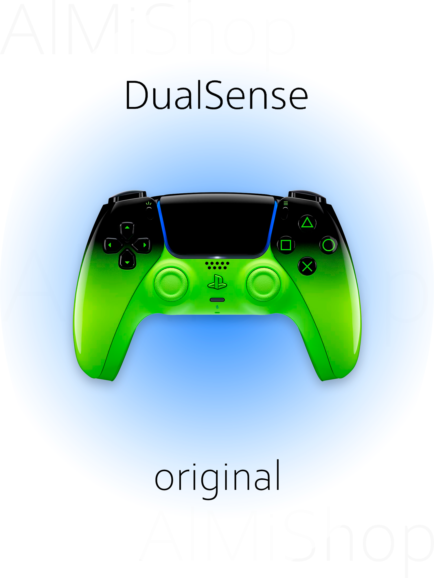 Беспроводной геймпад Sony DualSense для PS5, Зеленый ремикс (Remix Green)