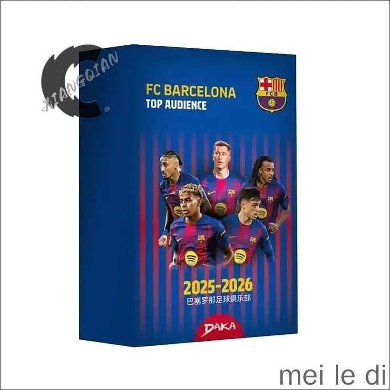 Футбольные карточки DAKA 25-26 (Барселона, Futbol Club Barcelona), коллекционные, TOP AUDIENCE