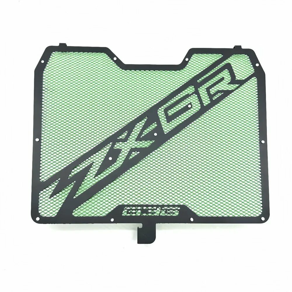 Защитная сетка для радиатора Kawasaki ZX-6R 636, алюминиевая, флуоресцентно-зеленая