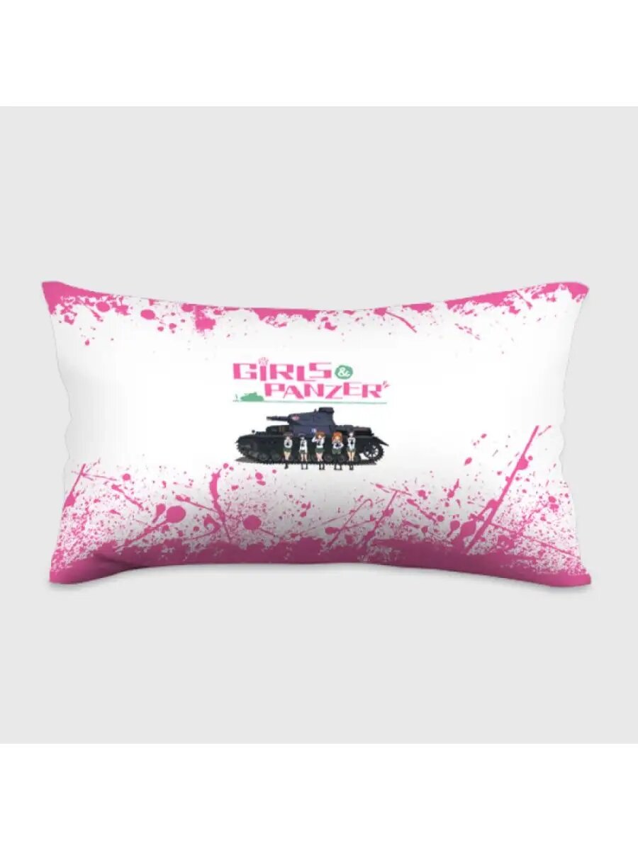Подушка 3D антистресс Девушки и танки Pink (Z)