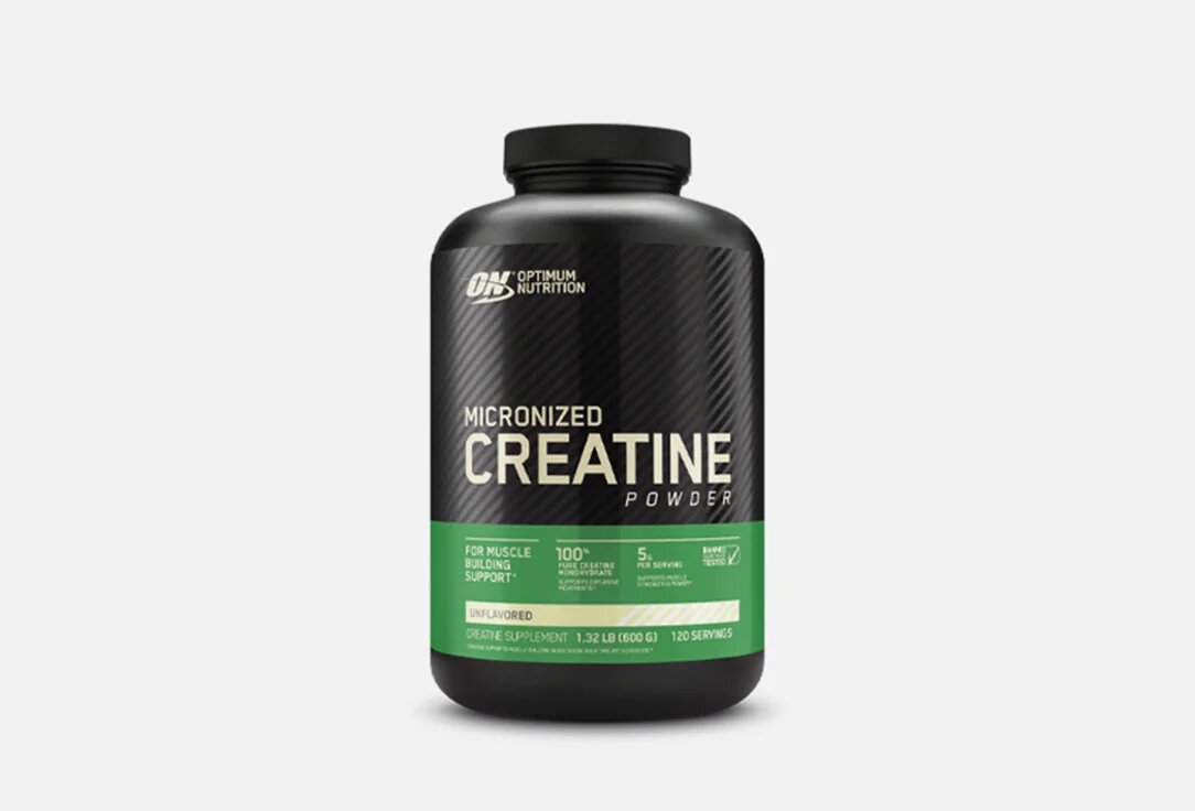 Optimum Nutrition Micronized Creatine Комплекс на основе креатина моногидрата в форме порошка 600 г