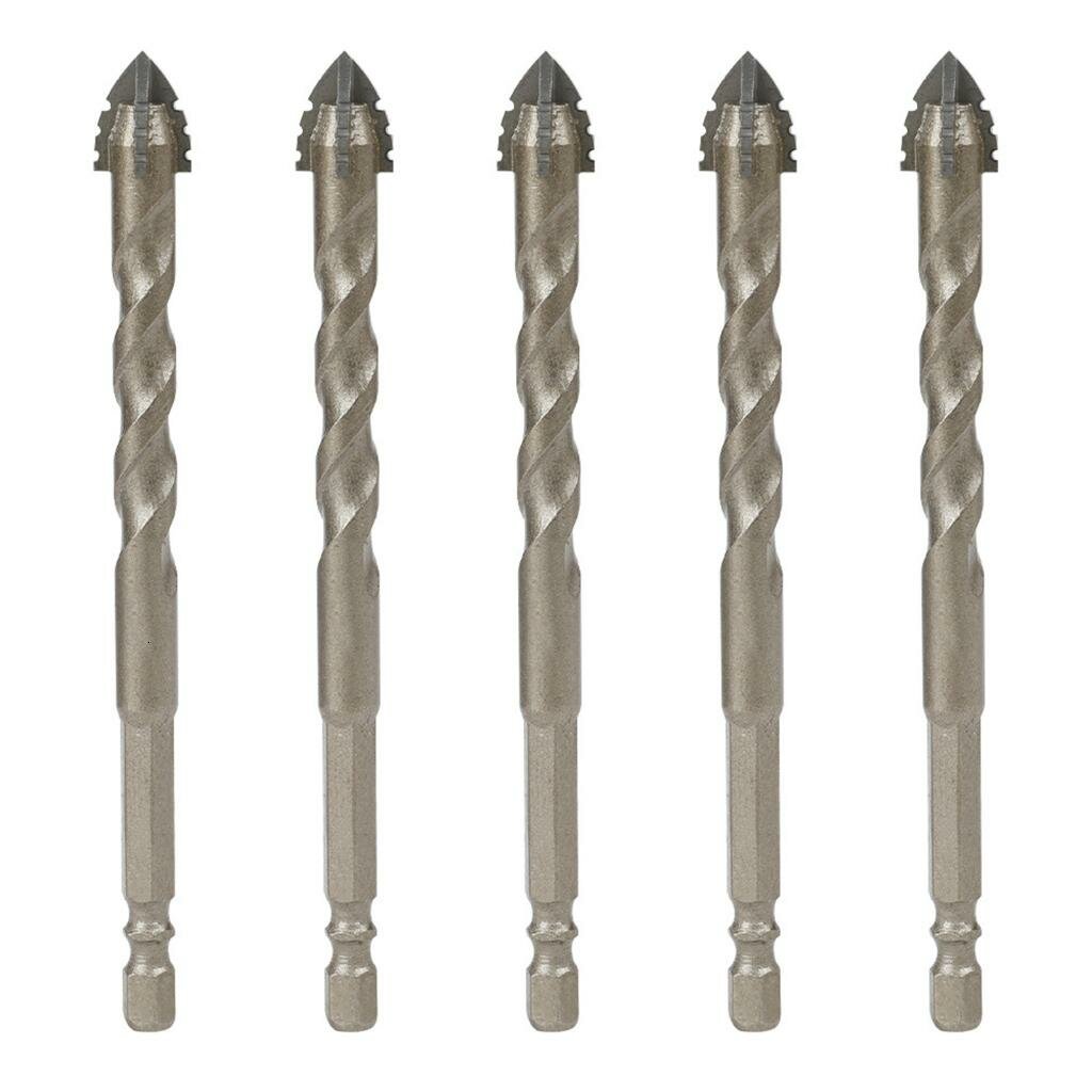 Эксцентриковые сверла с шестигранным хвостовиком, 5 шт, 12mm
