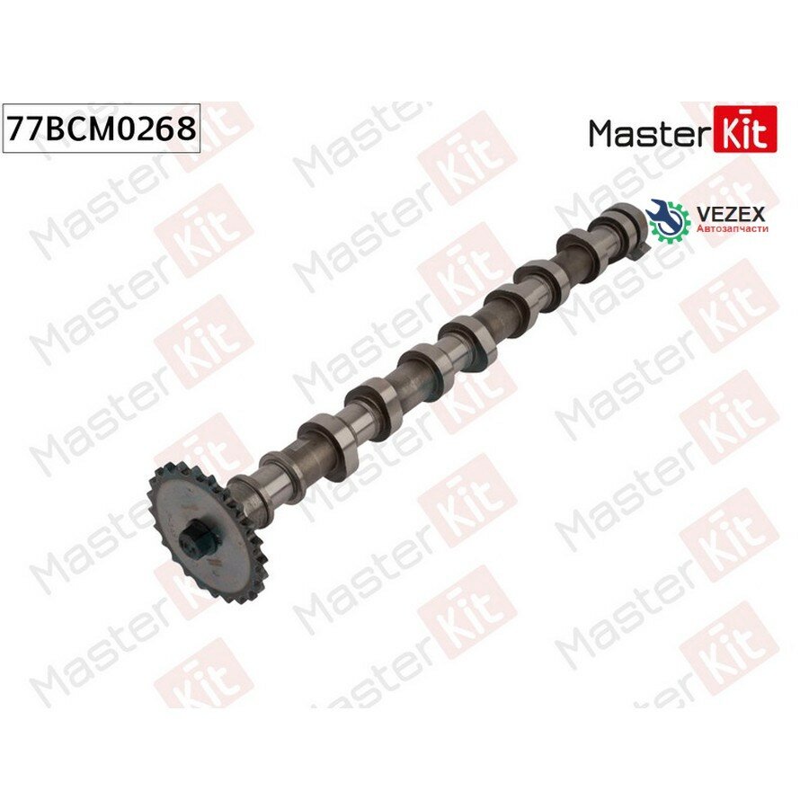 MASTERKIT 77BCM0268 Распредвал (впуск) HYUNDAI D4FA/D4FD/D4FC/D4FB 77BCM0268