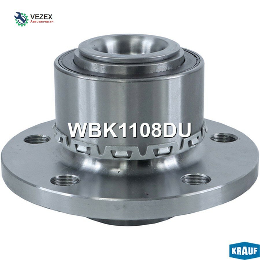 KRAUF WBK1108DU Ступица в сборе [перед, ABS, Kit] SKODA Rapid, Fabia (I, II, III), Roomster, Scala, Kamiq / VW Polo IV