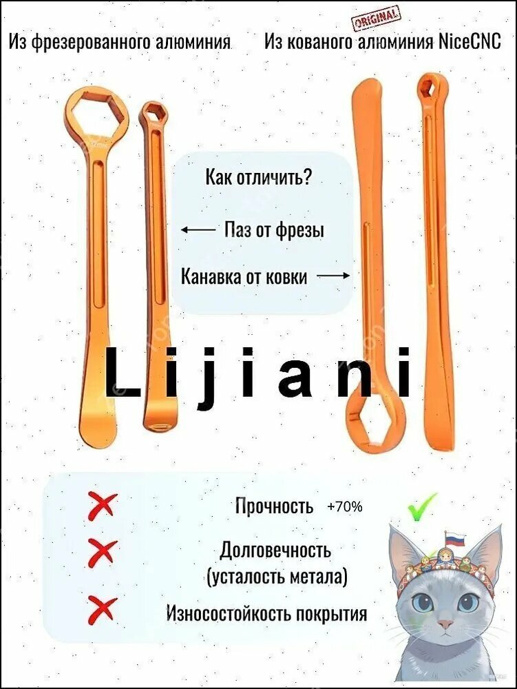 Набор кованых монтажек для эндуро синие инструмент для мотоцикла