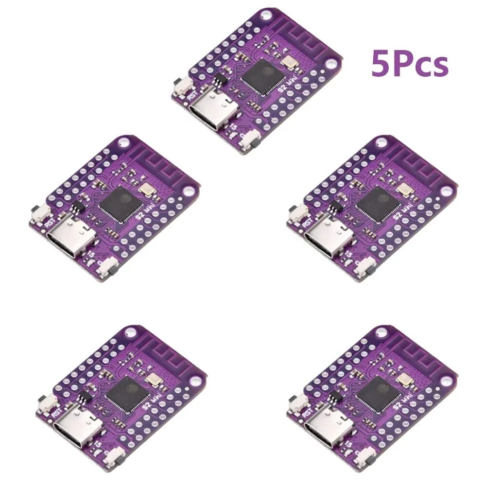 ESP32 S2 Mini Wi-Fi плата 4 МБ, 5шт с PSRAM