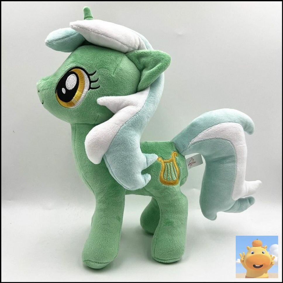 33 см Плюшевые игрушки: Литл пони, игрушка из мира "My Little Pony", может стать идеальным подарком на день рождения ребенка