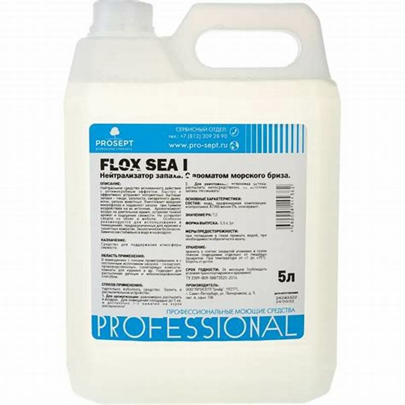 Flox Sea I. Нейтрализатор запаха с ароматом морского бриза, концентрат, 0,5 л