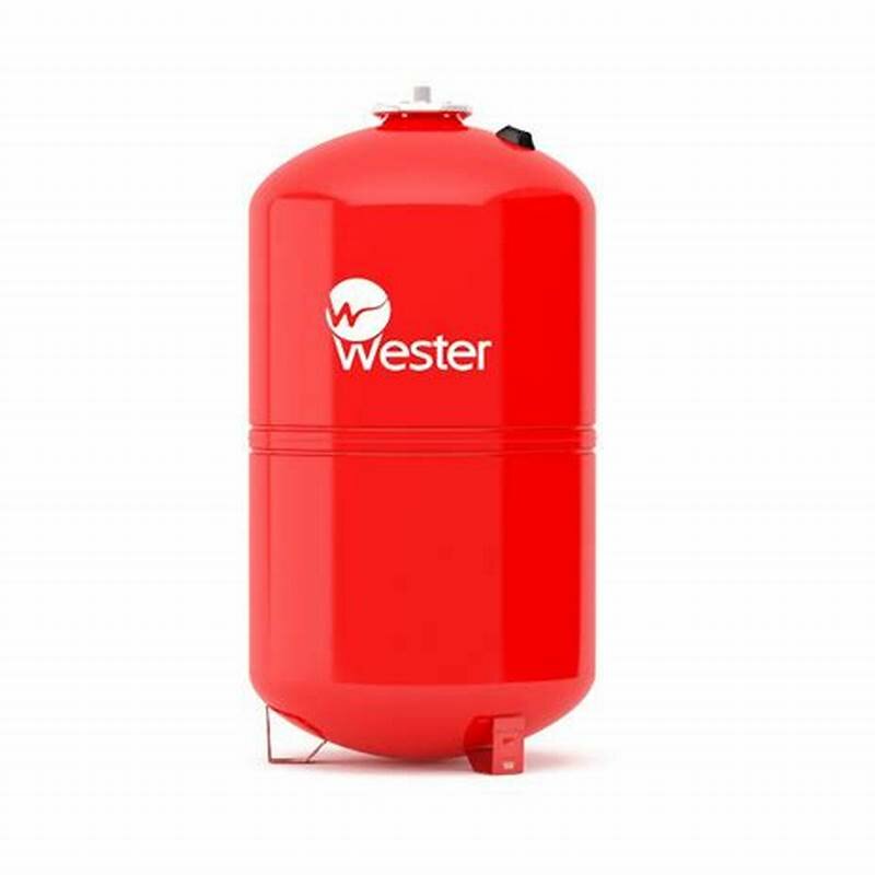 Мембранный бак для отопления Wester, 150 л