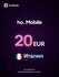 Пополнение баланса ho. Mobile Италия 20 евро (EUR) | мобильная связь, prepaid, S...