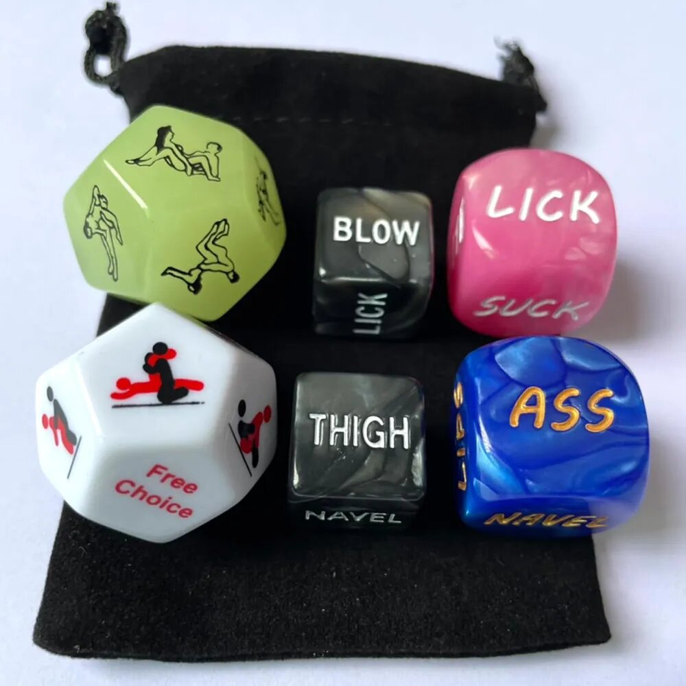 6 PCS Sex Dice Positions Sex Game Toys, секс игрушки для пар, секс игрушки для мужчин и женщин, Игра эротическая