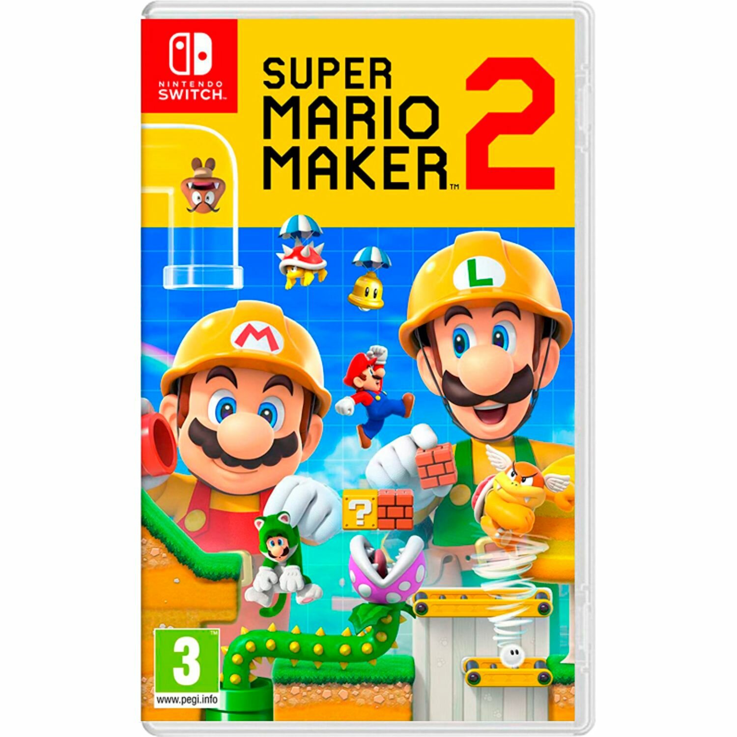 Super Mario Maker 2 (русская версия) (Игра на картридже) (Nintendo Switch)
