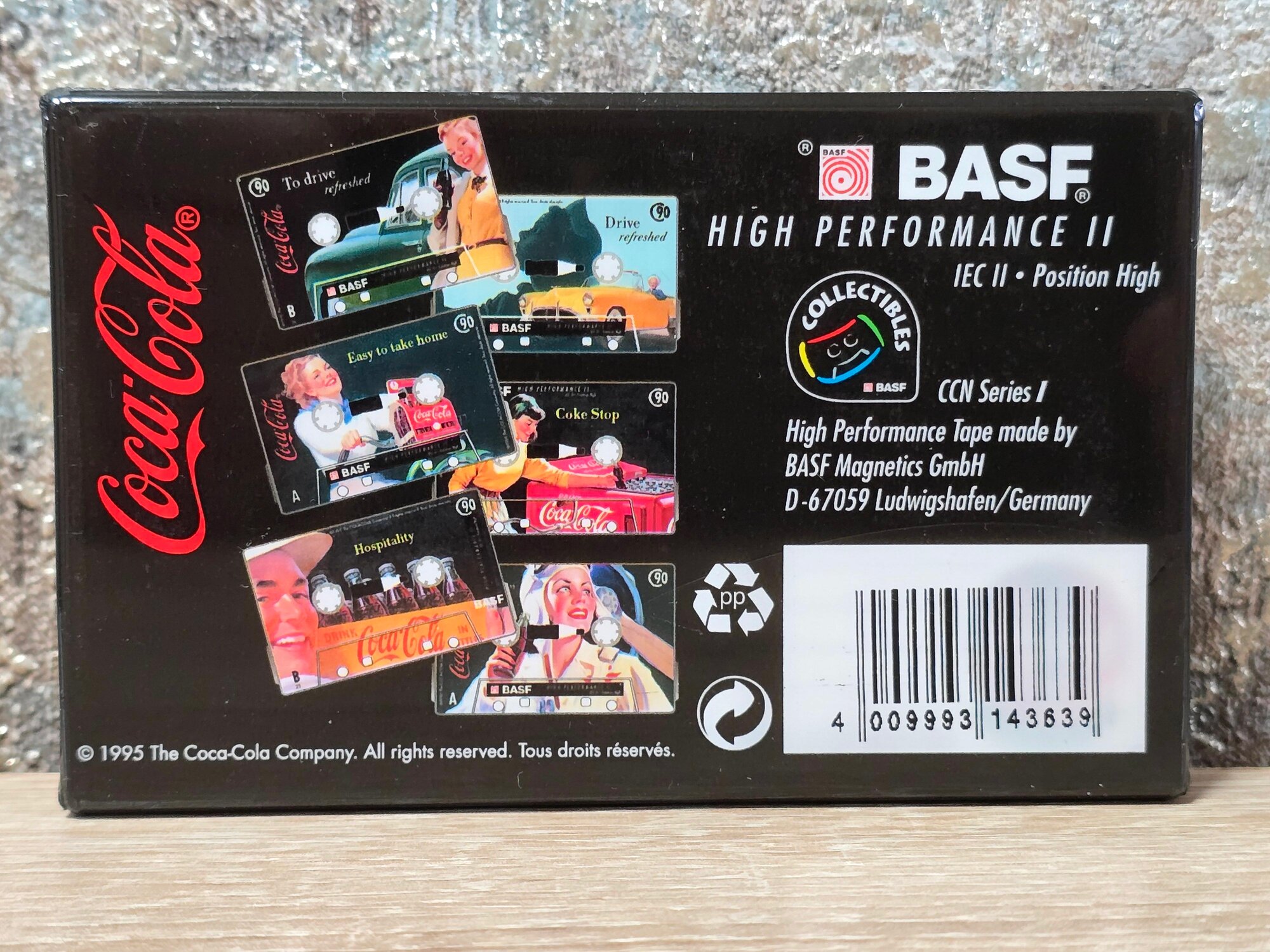 Аудиокассета BASF Coca-Cola-3 — фото 1