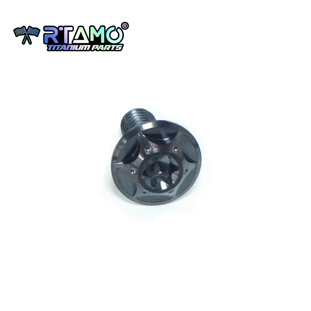 RTAMO Черные титановые болты M6x25 (16D 5H)