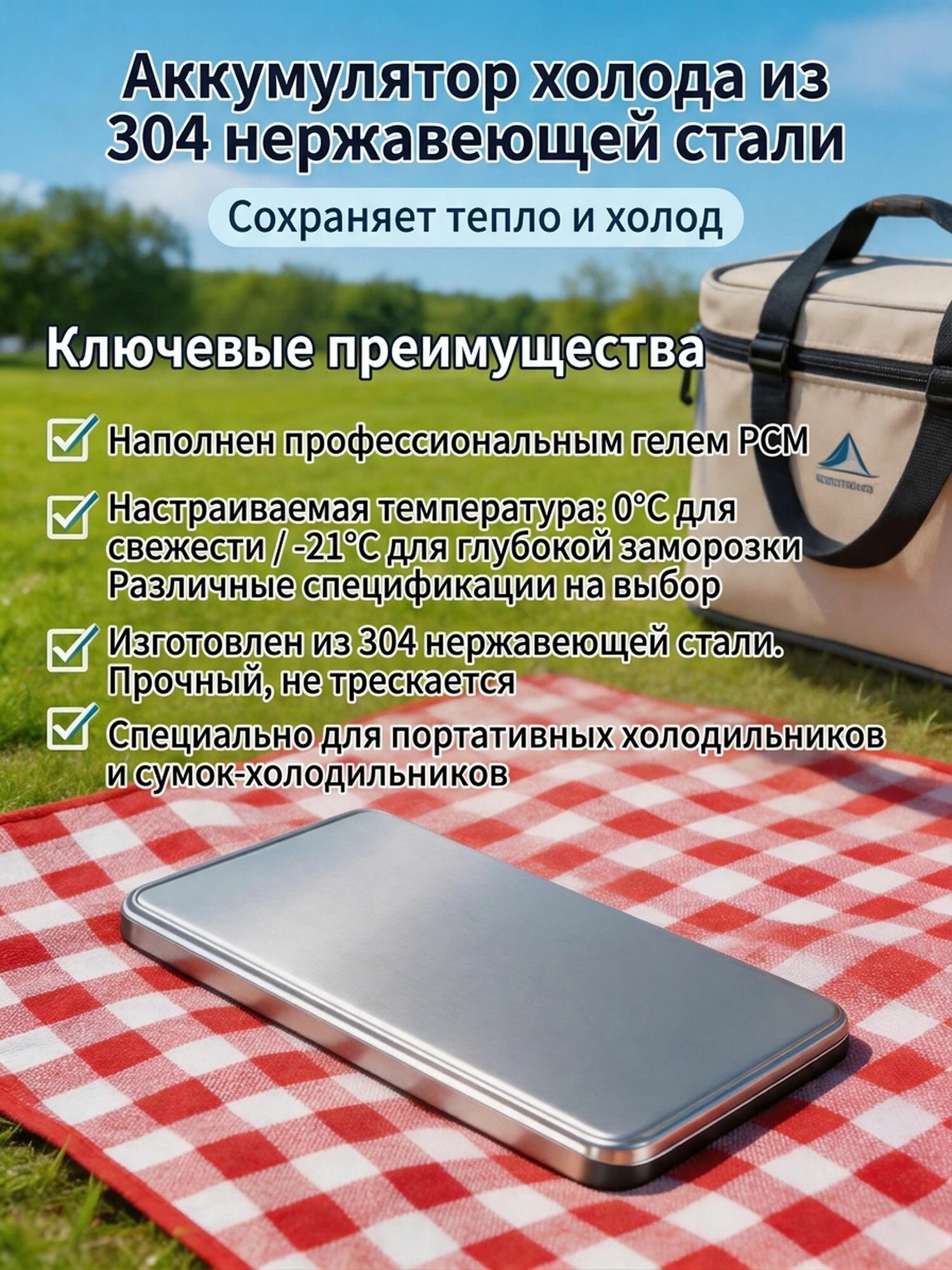 Аккумулятор холода 1 шт.