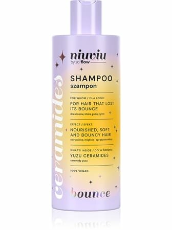 Шампунь so! flow bounce hair shampoo with ceramides, 300 мл