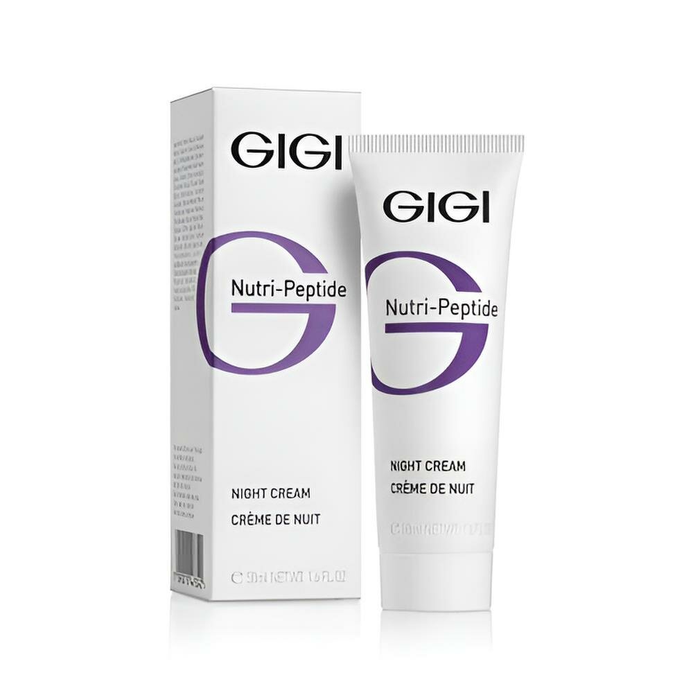 Крем GIGI Nutri Peptide Night Cream, пептидный, ночной, восстанавливающий, 50мл